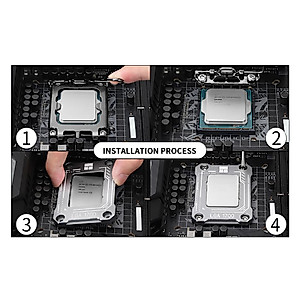 Thermalright intel12th/13th/14th Generation LGA1700 Anti-Bending Buckle,Curved Pressure Plate,CPU Fixing Buckle,CPU Stress Bending Correction Fixer,Fully Fitted and Fixed Without Trace Installation