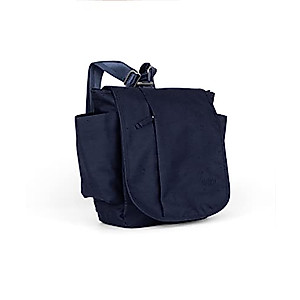 HAIKU To Go Convertible 2.0 Crossbody and Backpack Messenger-Style Travel Bag with Adjustable Shoulder Straps, Dual Pockets, Midnight