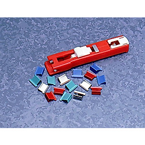 Rexel Magiclip Paper Fastening Device Assorted Colours (50 Max Sheet Capacity)