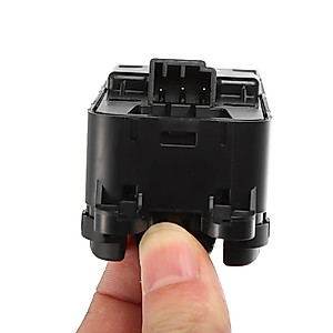 X AUTOHAUX 31415675 Car Master Power Window Switch Front Driver Side for Volvo S60 2011-2018 for Volvo XC60 2009-2017