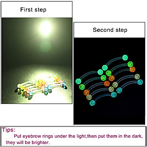 Kridzisw 16G Clear Plastic Eyebrow Rings Rook Daith Earring Bioflex Acrylic Curved Barbell Vertical Lip Labret Cartilage Helix Belly Snake Frog Eye Tongue Nipple Piercing jewelry Sport Work Retainer