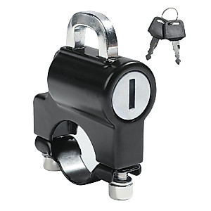 ESEWALAS Motorcycle Helmet Lock Anti-Theft,Universal Helmet Lock Anti Theft Helmet Lock Cable,Tamper-Proof Helmet Security Lock with 2 Keys,Metal Helmet Locks for Motorcycles Scooter Street Bike