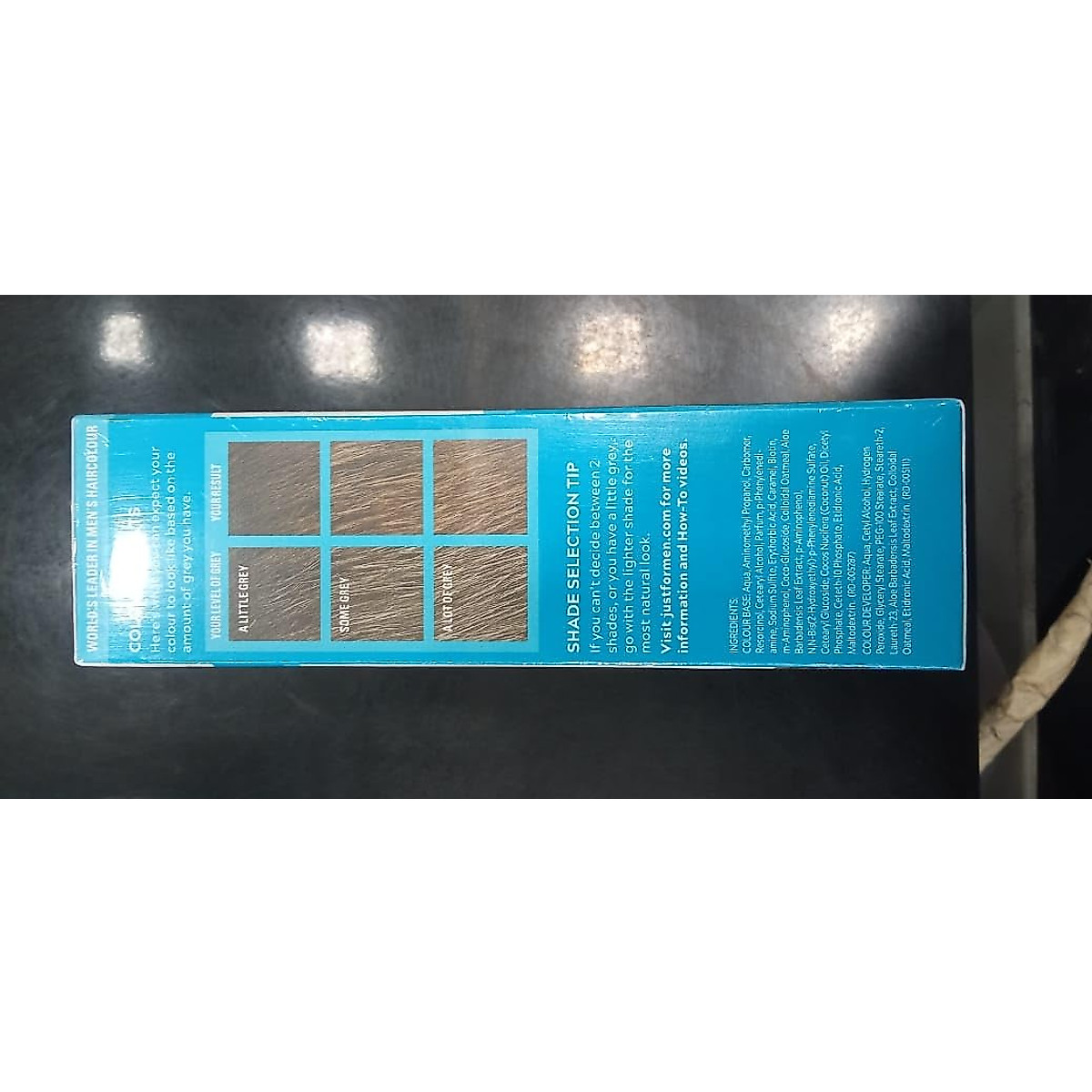 JUST FOR MEN Color Gel Mustache & Beard M-35 Medium Brown 1 ea (Pack of 2)