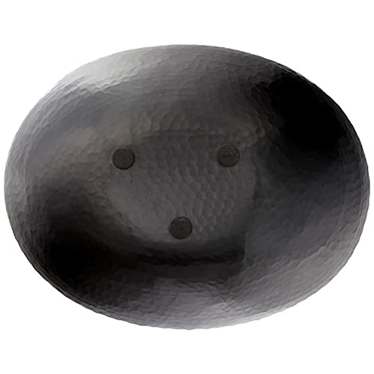 Elegance Oval Bowl, 14.75" x 11", Black/Copper