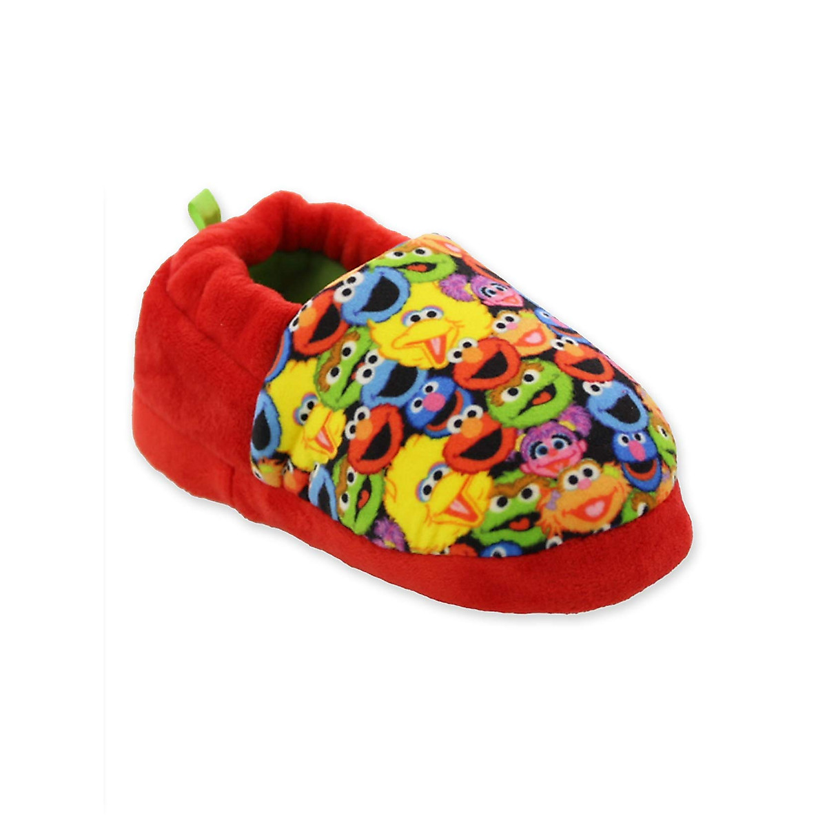 Sesame Street Elmo Boys Girls Aline Slippers with Indoor/Outdoor Sole (7-8 M US Toddler, Multi)