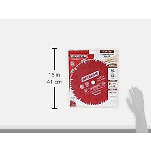Diablo D1260X 12-Inch by 60t 1in Arbor Combination Saw Blade