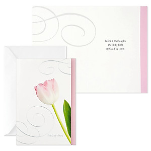 Hallmark Assorted Sympathy Cards (Flowers, 12 Cards and Envelopes)