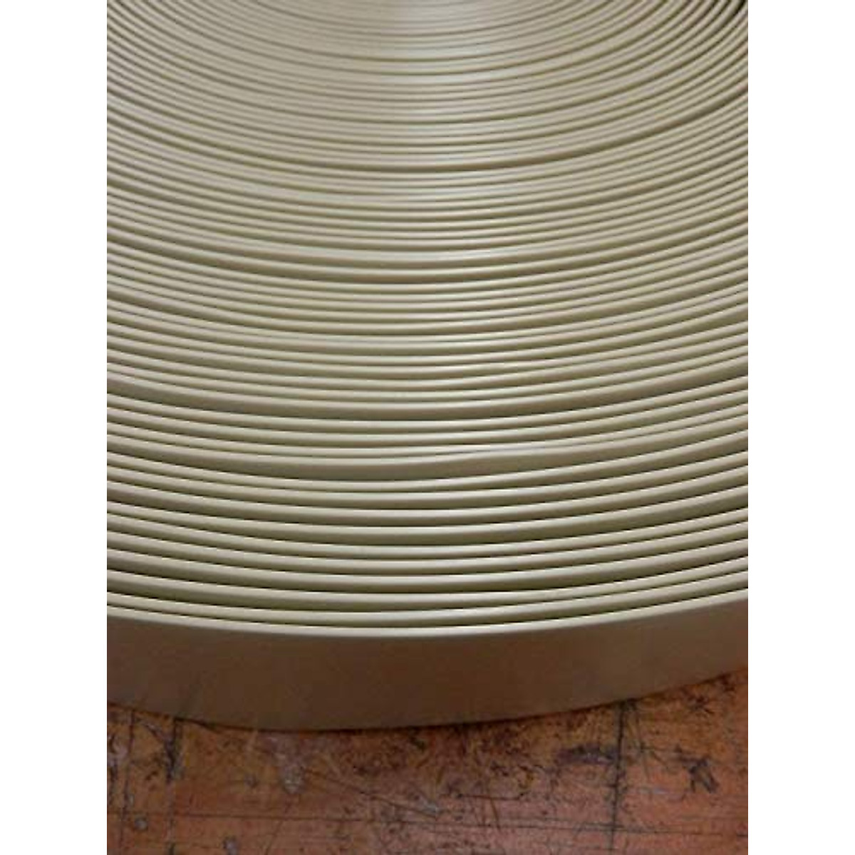 NickHouse 1.5" Vinyl Chair Strapping Outdoor Patio Furniture Repair 20' Matte Finish (Driftwood) + 20 Rivets!