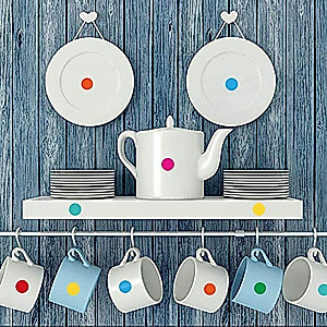 2800PCS Colorful Coding Labels for Student Sticky Color Coding Labels Permanent Small Circle Dot Stickers for Classroom Office