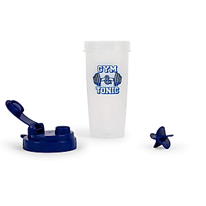 "Gym & Tonic" Plastic Shaker Bottle | Holds Ounces