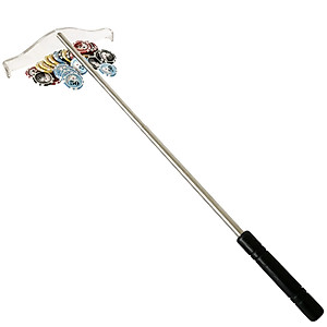 Yuanhe Deluxe Telescopic Roulette Poker Chip Rake Poker Chip Push Chips Harrow Collecter