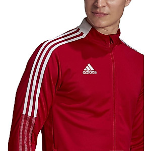 adidas Men's Tiro 21 Track Jacket, Team Power Red, Small
