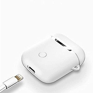 Jaustee You're My Person AirPods Case Protective Cover Skin - Greys Anatomy White Premium Hard Shell Accessories Kits for Apple 2 &1- Matching Anti-Lost Hook Your Gifts (White-1)