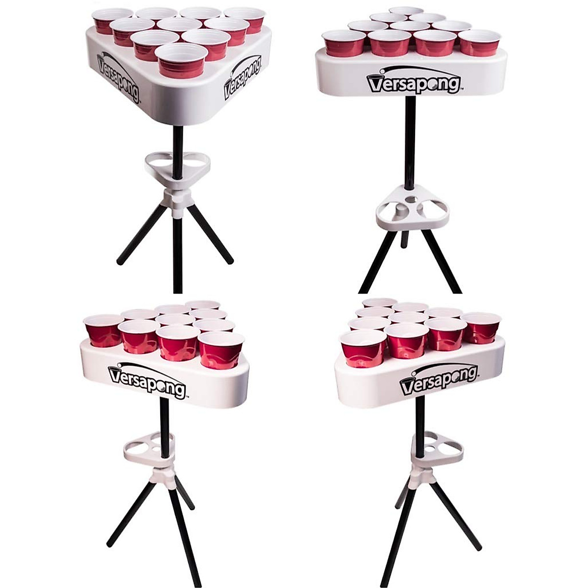 Portable Beer Pong Table/Tailgate Game with Backpack Carry Case and Balls