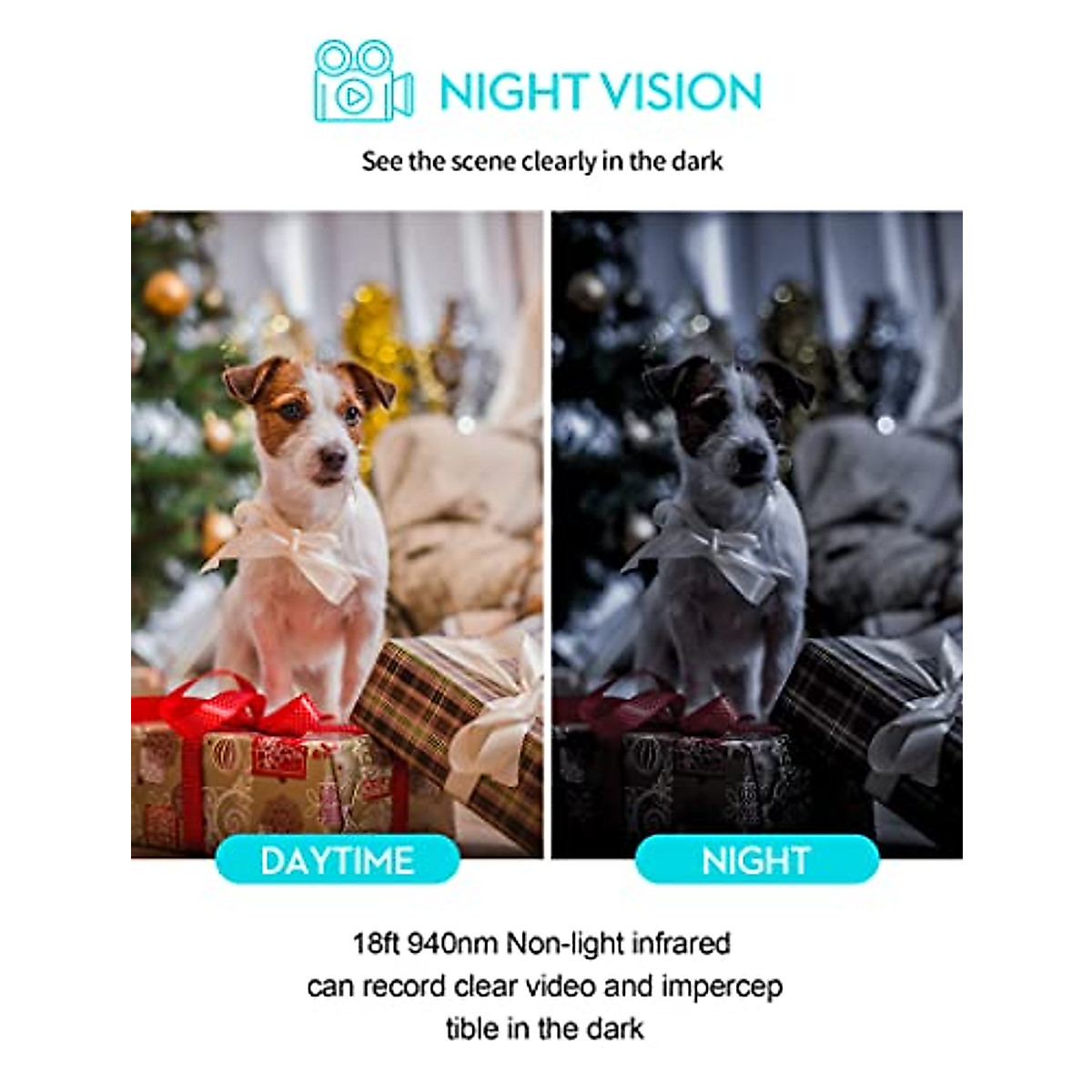 gamvozova Hidden Camera, 1080P Mini Spy Camera HD WiFi Security Cameras Covert Small Nanny Cam with Night Vision and Motion Detection Live Feed Cell Phone APP