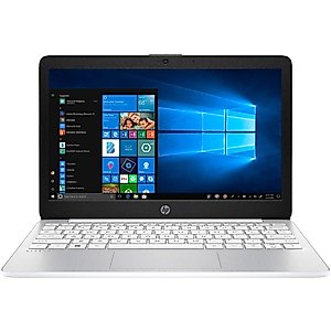 HP Newest 11.6inch Stream Laptop, Intel Atom Processor Up to 2.0 GHz, 4GB DDR3 RAM, 32GB SSD, Intel HD Graphics, WiFi, Bluetooth, HDMI, Win10 Home (Renewed)