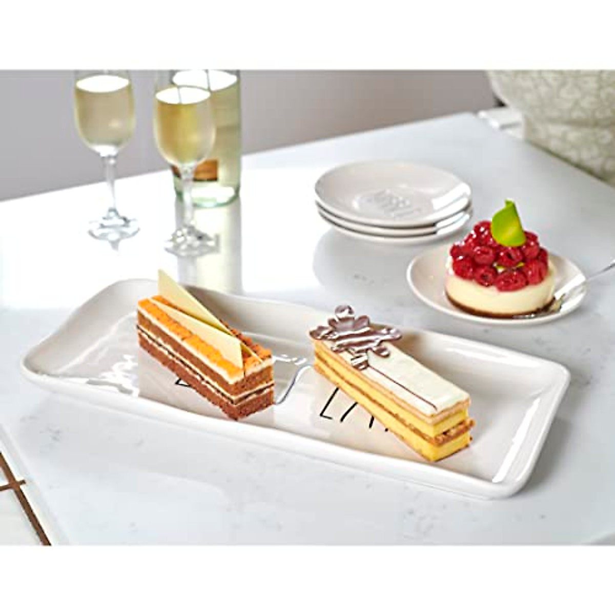 Servappetit Large Serving Platter - Ceramic - White