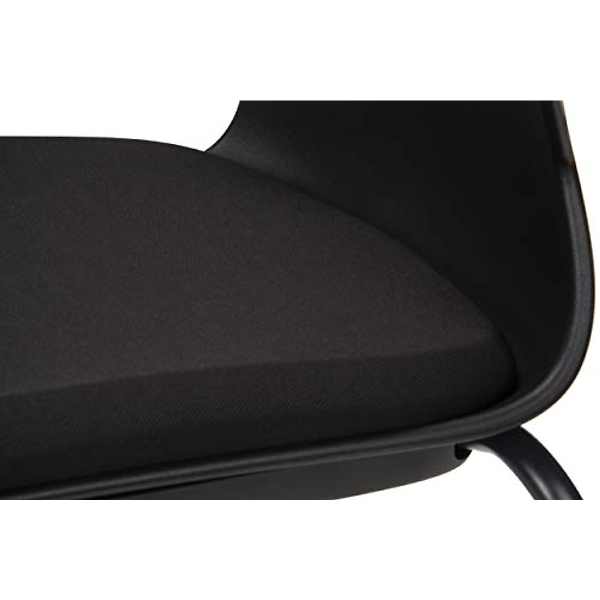 HON Basyx Contempo Guest Stool, 2 Pack, Black/Black