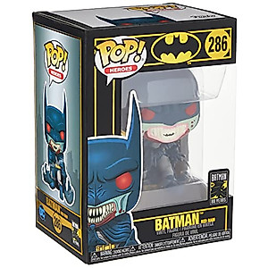 Funko 37253 POP Vinyl: Heroes 80th-Red Rain Batman (1991) Collectible Figure, Multicolour, us one-Size