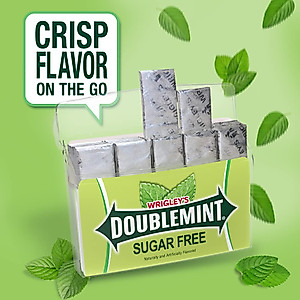 DOUBLEMINT Gum 35 stick SugarFree MegaPack 4.7 oz -Pack of 6