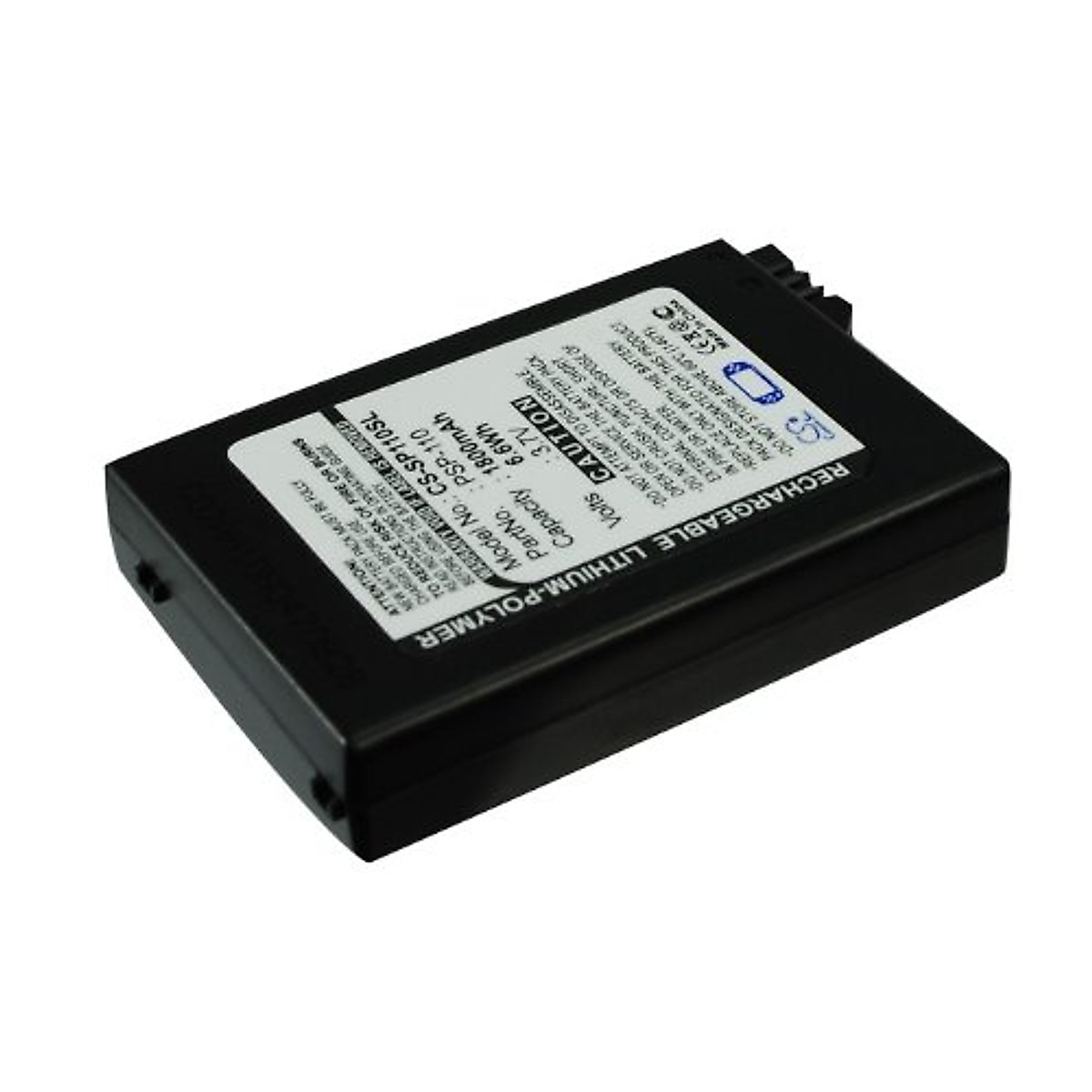 Cameron Sino 1800mAh Replacement Battery Compatible with Sony PSP-1000, PSP-1000G1, PSP-1000G1W, PSP-1000K, PSP-1000KCW