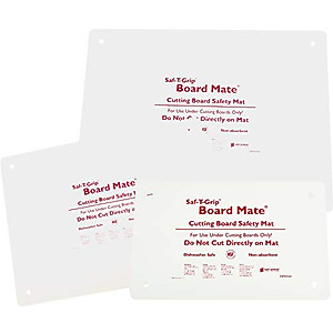 Carlisle FoodService Products CBM1016 Saf-T-Grip Board-Mate Nonslip Cutting Board Mat, 16" Width x 10" Height (Pack of 1)