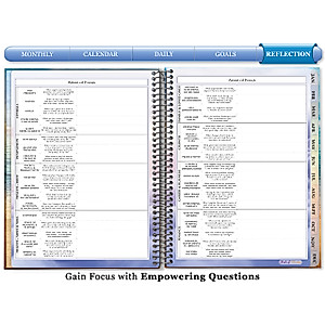 Tools4Wisdom 2024 Planner - 15 Month October 2023 thru Dec 2024 Planner - 8.5x11 Hardcover