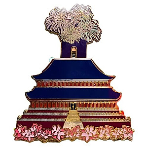 Loungefly Disney Mulan Trading Pin, Individually Boxed Collectible Glow in the Dark Enamel Pins, 3 Inches