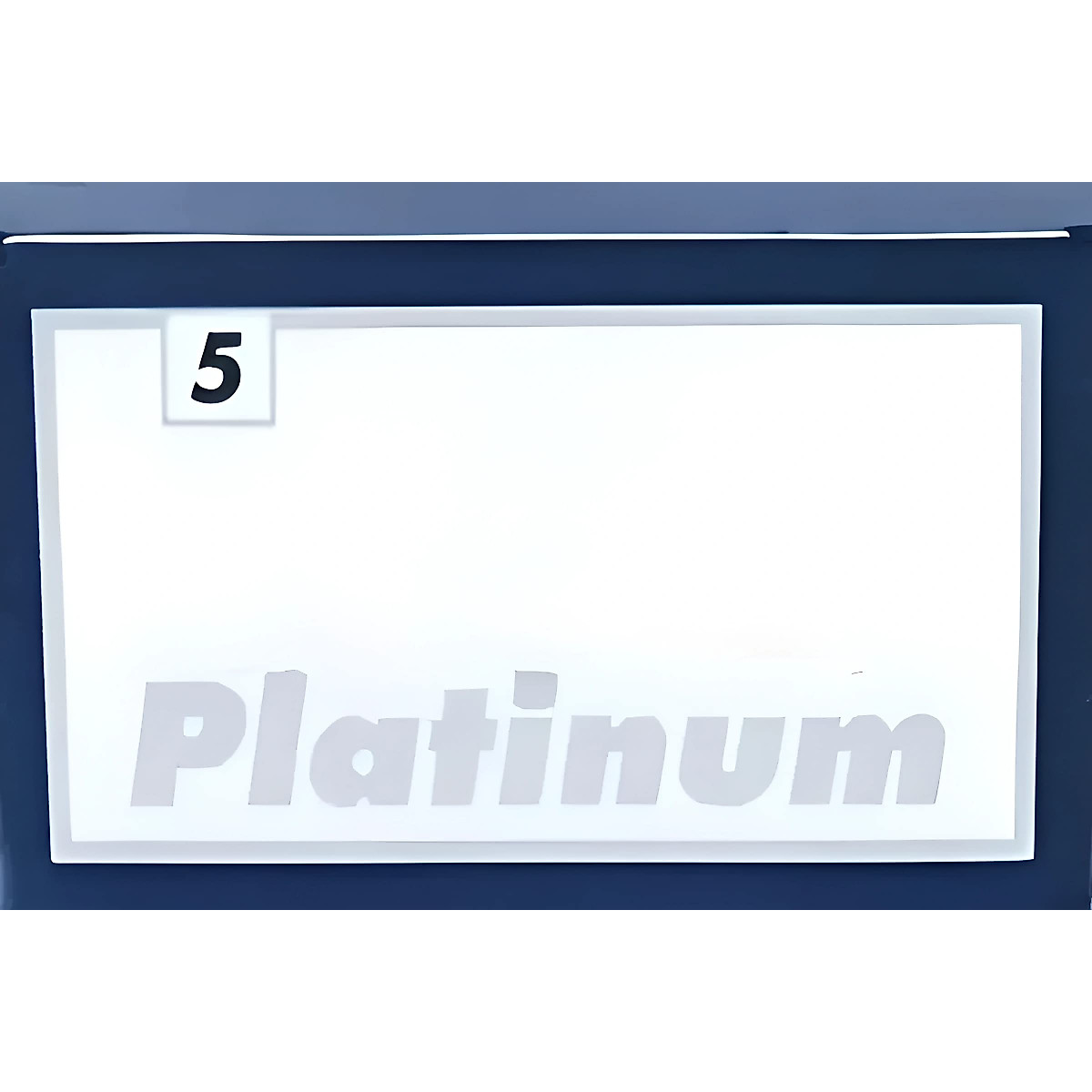 50 Platinum Double Edge Razor Blades Made in Russia