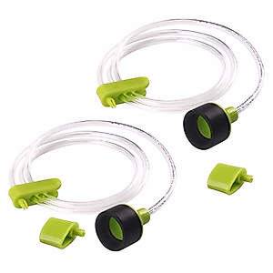 2 piece set Accessory Hose Compatible with FoodSaver ，Compatible FM2000，FA2000， and FM2100 GM FAX12 000 ，Suitable for all sealing zipper bags, wine plugs, seals jar, vacuum sealing agents