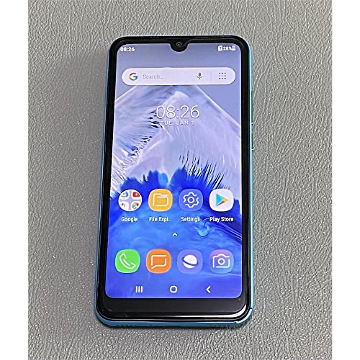 zsddzzy 6.52 inch Screen，Speak8c，Android Smartphone ，Dual SIM Card，1GB RAM 8GB ROM，Only Supports Dual SIM Card Frequency Band of 3GWCDMA ：850/2100MHZ，Unlocked Cell Phone（Blue）