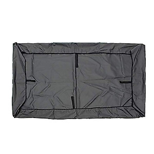 WYHFA Replacement Canopy for Swing, Outdoor Swing Canopy Replacement Porch Top Cover 3 Seater Waterproof for Patio Swing Garden Swing Backyard