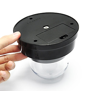 Gikfun Automatic Lucky Dice Roller Cup Set with 5 Dices for Christmas Party Games EK1883