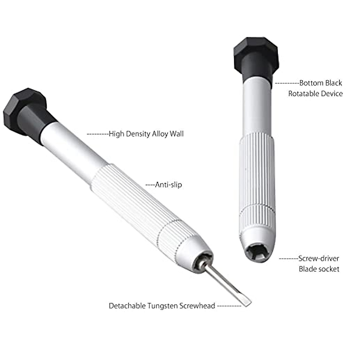 Pocket Precision Screwdriver Set, Pasway 12-pieces DIY Mini Precision Screwdriver Nutdriver Repair Tool Kit for Watch Mobile Pocket Clock Eyeglass Glasses Electronics