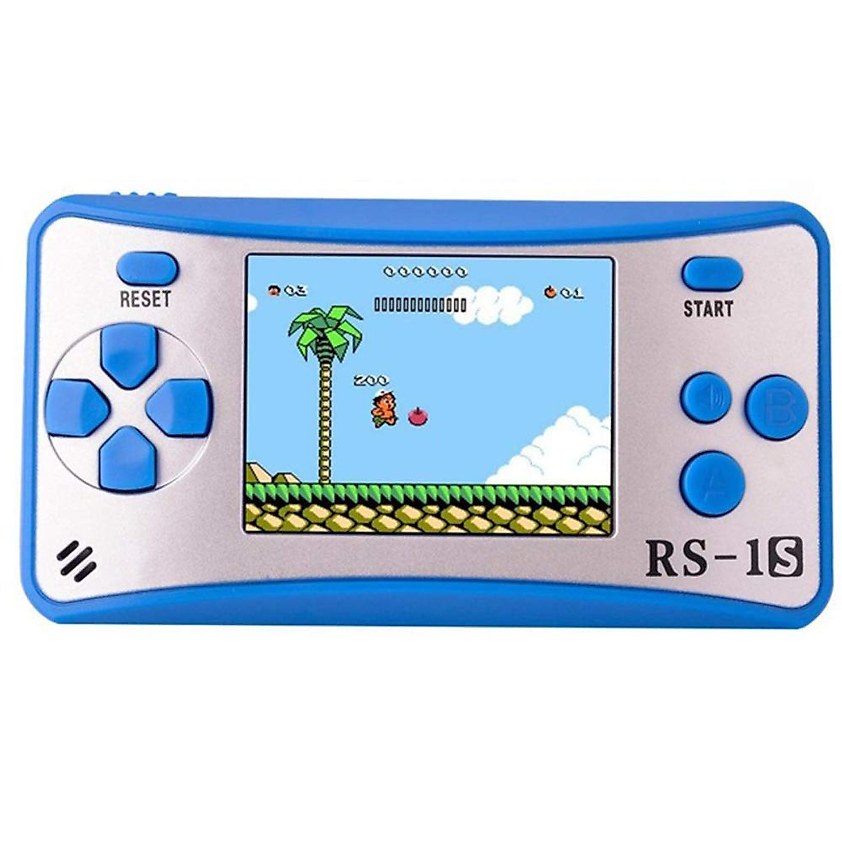 ZTING 2.5LCDD Handheld Children's Game Machine, Built-in 168 Old School Games Retro Arcade Game Player Boy Birthday Gift,Blue