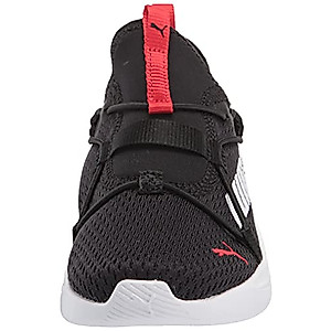 PUMA Softride Rift Slip-On Pop (Little Kid) Puma Black/High-Risk Red 1 12 Little Kid M