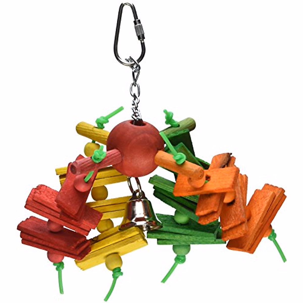 Paradise 4.5 by 4.5 by 8-Inch Carousel Pet Chew Toy, Small