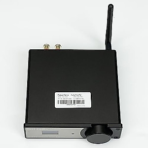 Fosi Audio DA2120A Bluetooth 5.0 2.1 CH DAC Amplifier Stereo Receiver Audio Hi-Fi Support aptX Integrated Class D Digital Power Amp for Passive Speakers Active Subwoofer with Remote Control