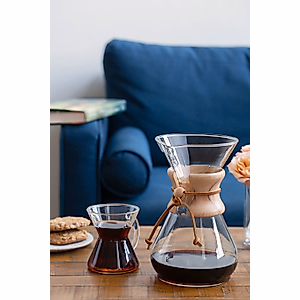Chemex Bundle - 10-Cup Classic Series - 100 ct Square Filters - Exclusive Packaging