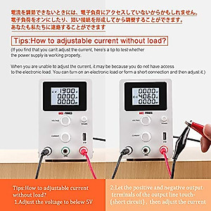 NICE-POWER DC Power Supply Adjustable Variable 4 Digital LED Display Adjustable Regulated Switching Power Supply Digital (30V 10A)