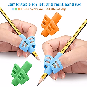 3Pack Pencil Grips for Kids Toddlers 2-4 Years Handwriting Posture Correction Training Writing Aid Tools, Pencil Grippers Holder for Kindergarten Classroom, Preschoolers, Beginning Writer Special Need