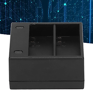 Double USB Charger, 3.7V Voltage 4.2V Output Camera Battery Charger 5V 2A Input USB for Hero 2 3 Camera Battery