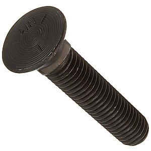 The Hillman Group 260087 1/2-Inch x 2 1/2-Inch Plow Bolts, 50-Pack, Black