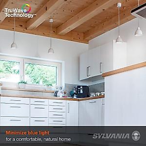 SYLVANIA LED TruWave Natural Series Ceiling Fan / Fixture Light Bulb, 60W A15 Daylight Medium Base, Dimmable, Soft White