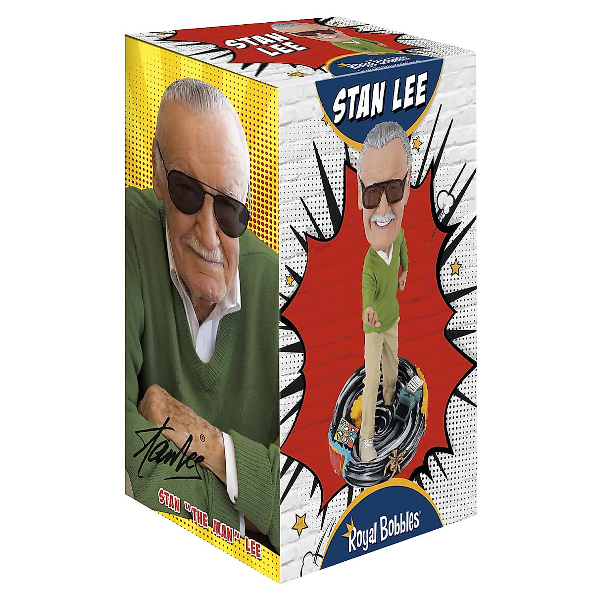 Royal Bobbles Stan Lee Collectible Bobblehead Statue