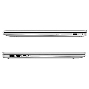 HP 17 Laptop, 17.3” HD+, Intel Quad Core i3-1125G4 Processor, 20GB RAM, 1TB SSD, Windows 11 Pro, Anti-Glare Display, Long Battery Life, Wi-Fi, Bluetooth, Webcam, HDMI, Alpacatec Accessories, Silver