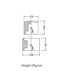 HEALLILY Dual Concentric Control Knobs Stacked Knobs Guitar Volume Tone Control Dome Knobs for Electric Guitar Bass Black