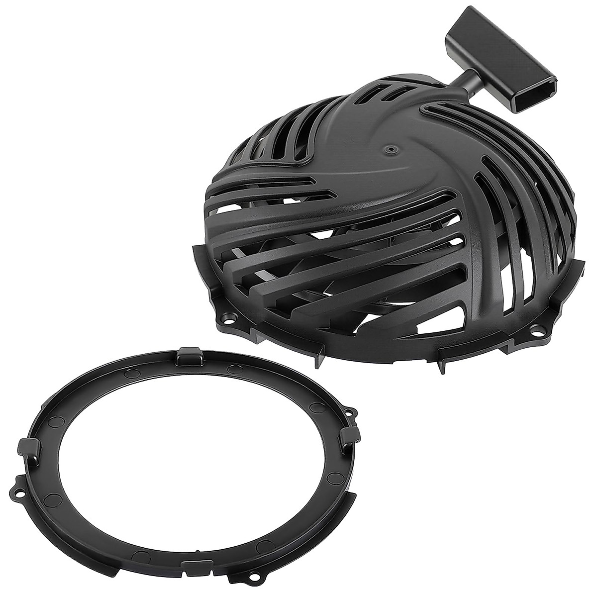 AUTOKAY 591139 593961 Recoil Starter Pull Start Assembly Compatible with Troy Bilt Craftsman TB110 TB200 140CC 150CC Engine Lawn Mower Parts Replace 593961 590588 593959 150-012