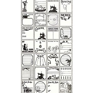 Riley Blake’s Assortment of Premium Quilting Fabric Panels, Perfect for Quilting, Apparel, DIY Crafting, and Home Decor (J. Wecker Frisch Quilt Labels Black)