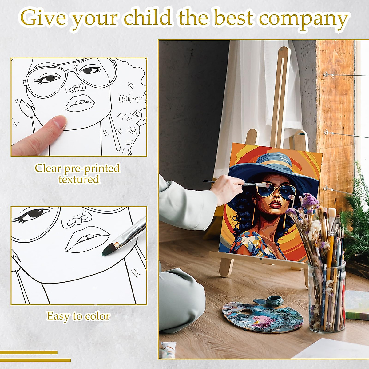 Ctosree 12 Pcs Pre Drawn Canvas for Painting for Adults 8" x 10" Valentine's Day Sip and Paint Party Kit Pre Printed Canvas Bulk for DIY Art Party Favors Adult's Date Night(Couple)